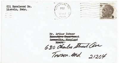 TYPED LETTER to SPIRO AGNEW'S CHIEF OF STAFF SIGNED by CLAYTON YEUTTER ...